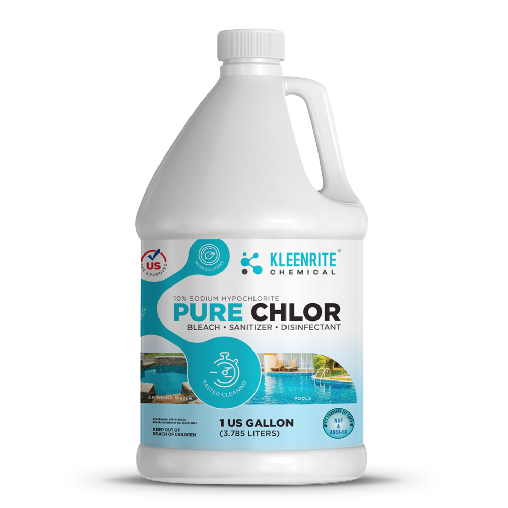 Pure Chlor 10% Bleach – KLEENRITE